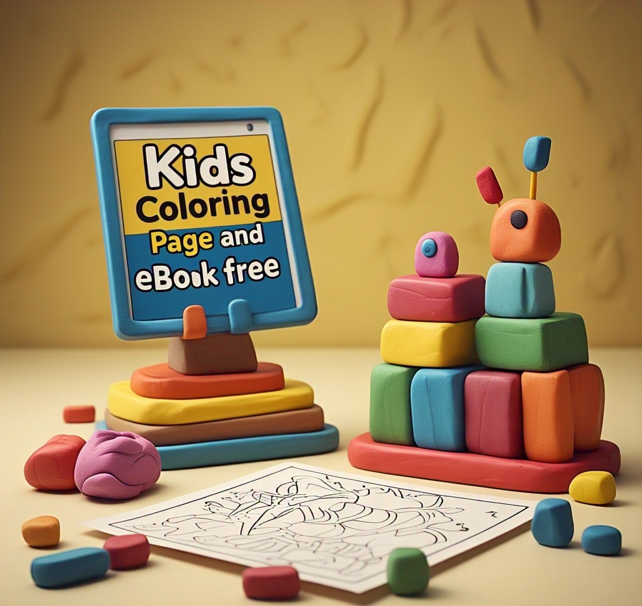 Kids Coloring Page and eBook free Top 1 information - kidsplaytolearn.com